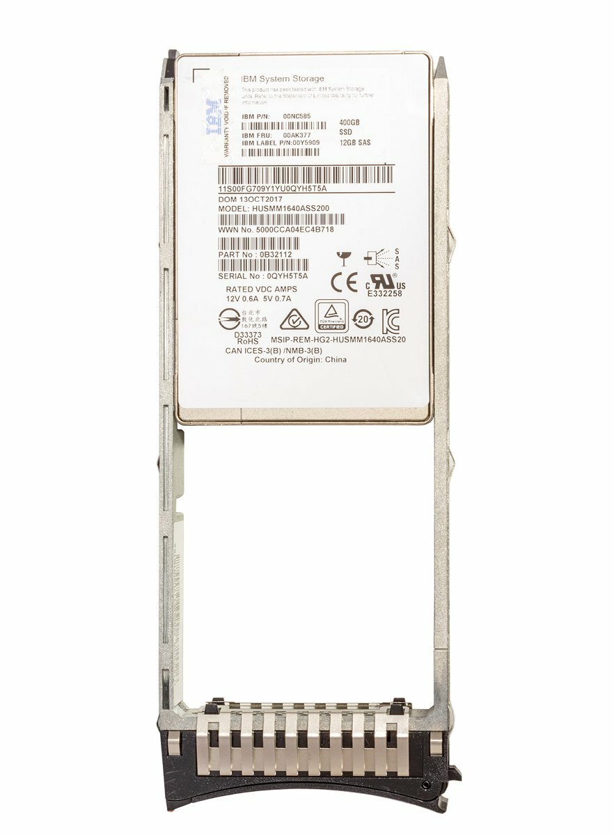 Жесткий диск IBM 400Gb SAS 2.5" SSD 00AK377