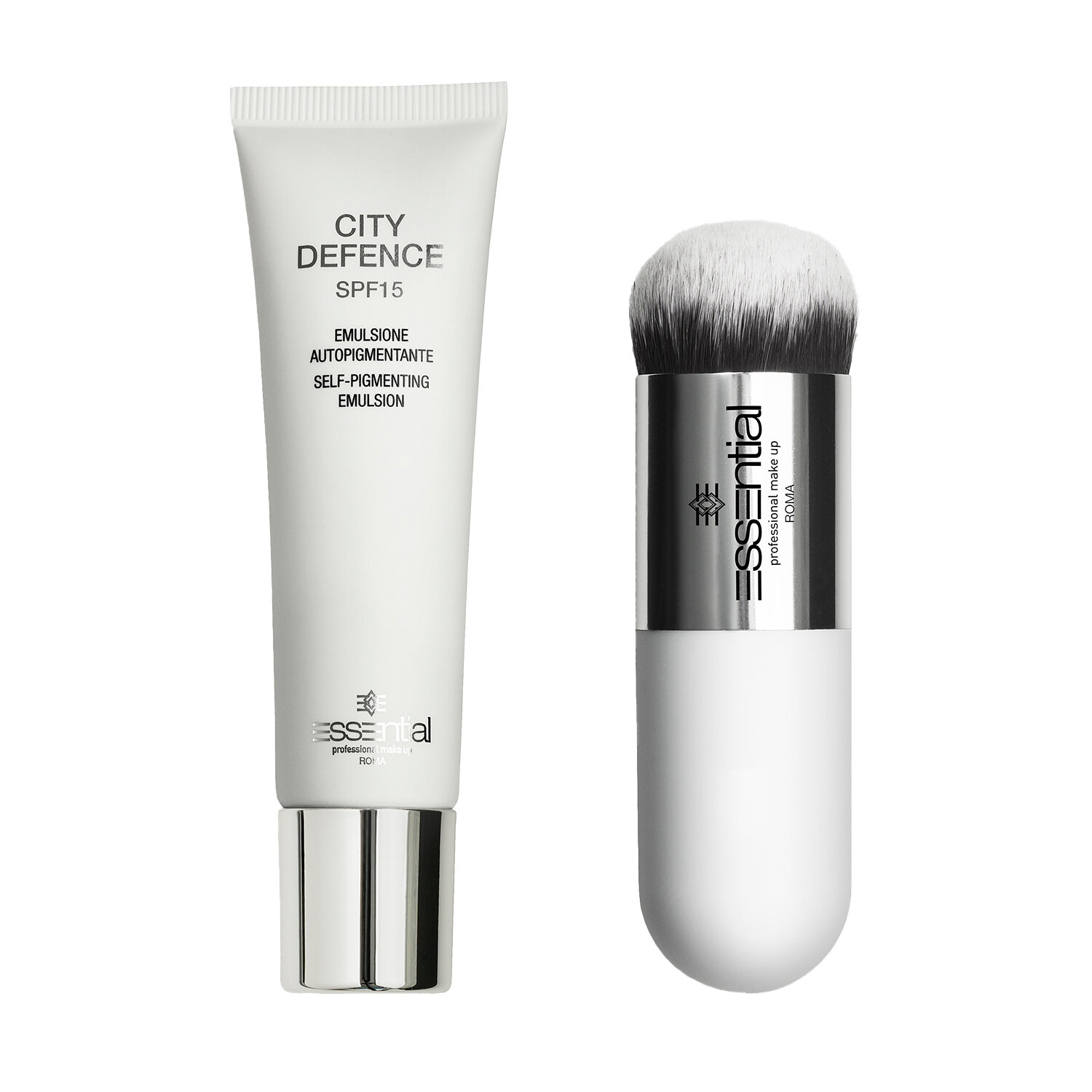ESSENTIAL CITY DEFENCE Эмульсия с кистью-аппликатором Light Skin B1