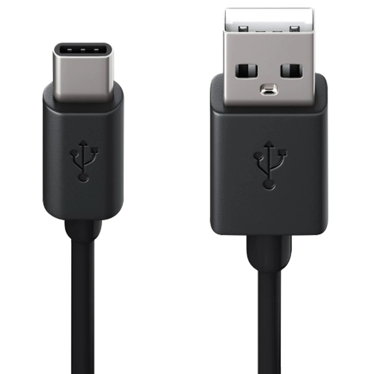 Упаковка 4 шт. Кабель USB 2.0 AM – TypeC, 1 м, RED LINE, для подключения портативных устройств и периферии, черный, УТ000010553