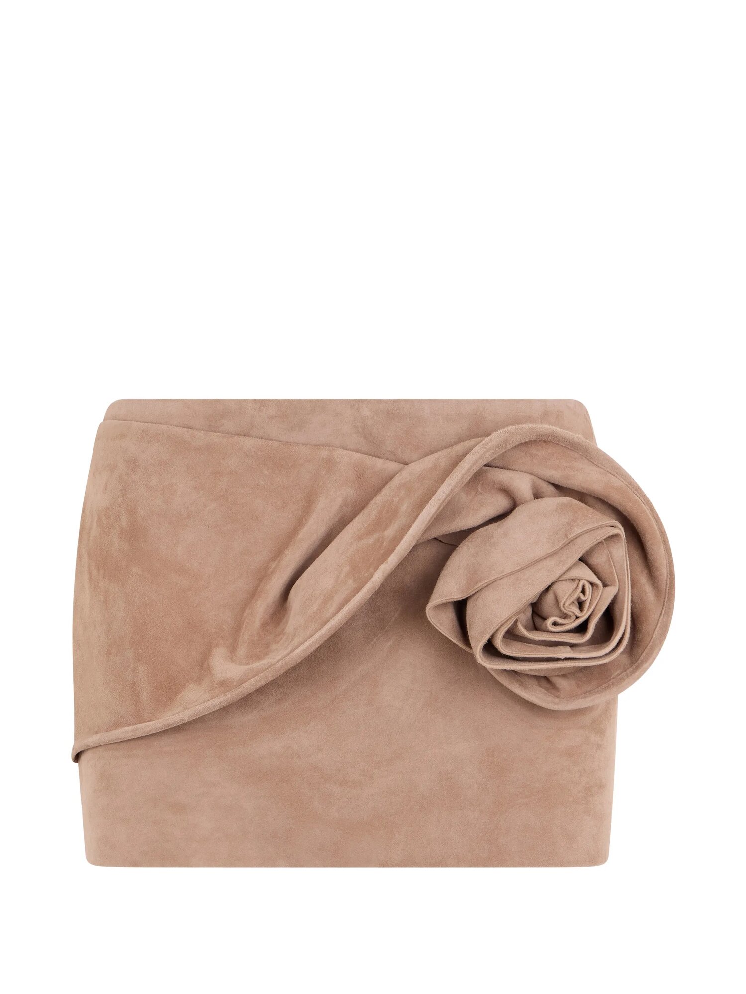 Юбка Rose-detail draped skirt