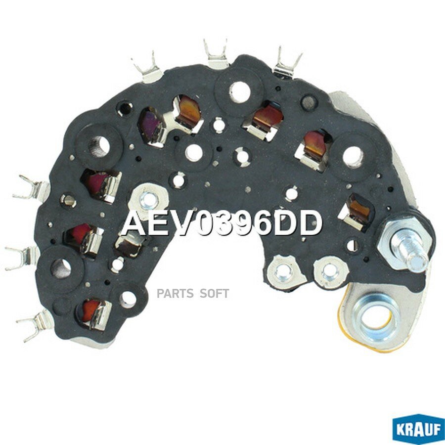 Диодный мост генератора от официального дистрибьютора, KRAUF, артикул AEV0396DD