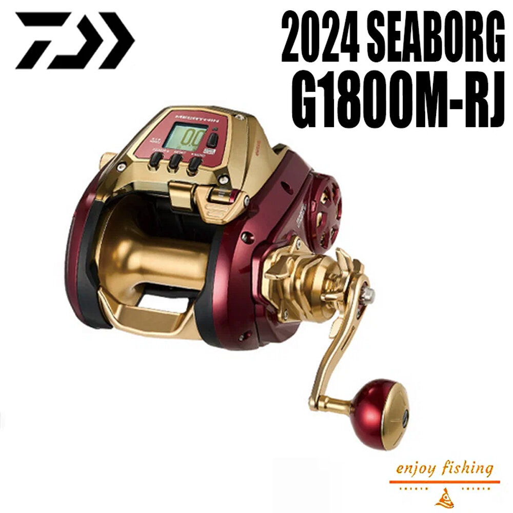 DAIWA 2024 Seaborg G1800M-RJ Под правую руку электрическая рыболовная катушка