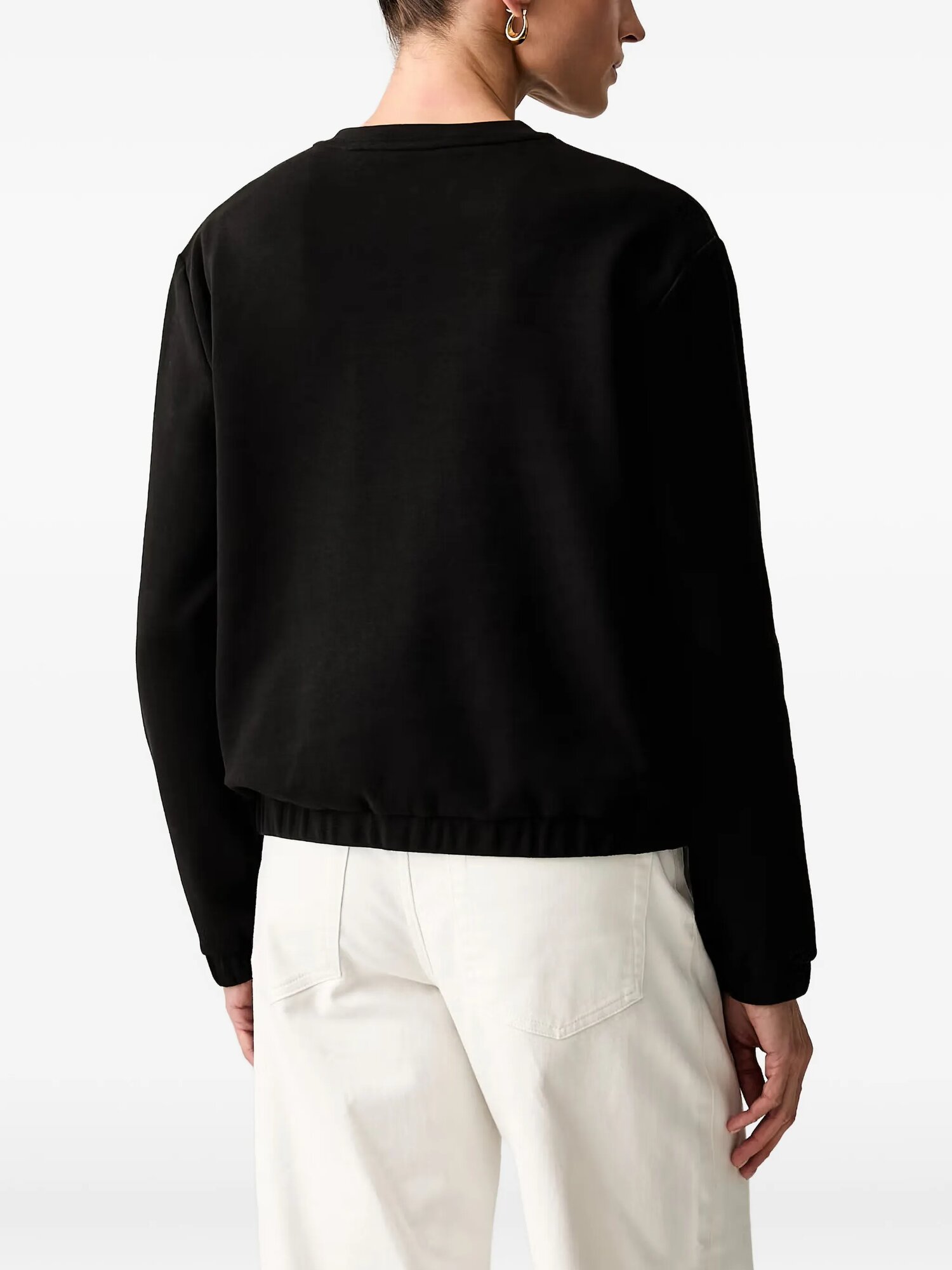 Толстовка TRUSSARDI Logo-embroidered sweatshirt, размер 44 — фото 1