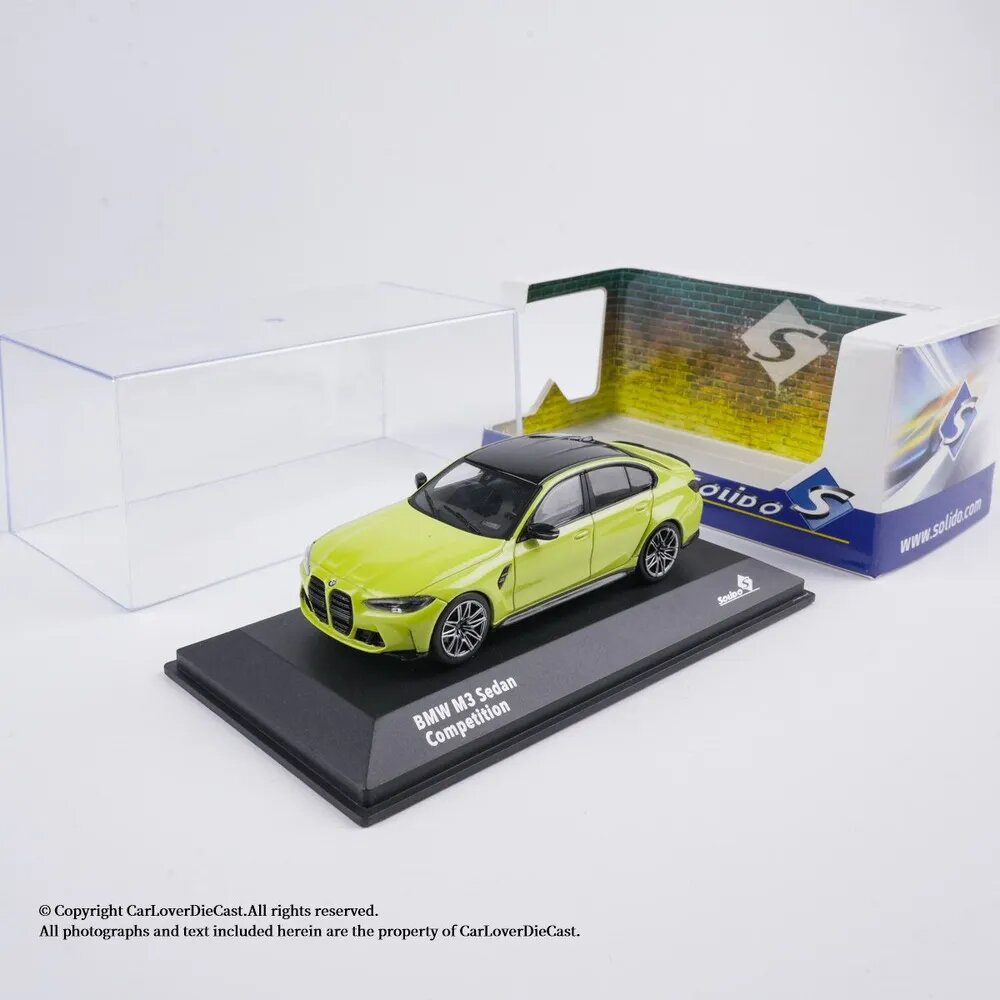 Машинка Solido 1:43 BMW G80 M3 Модель легкосплавного автомобиля