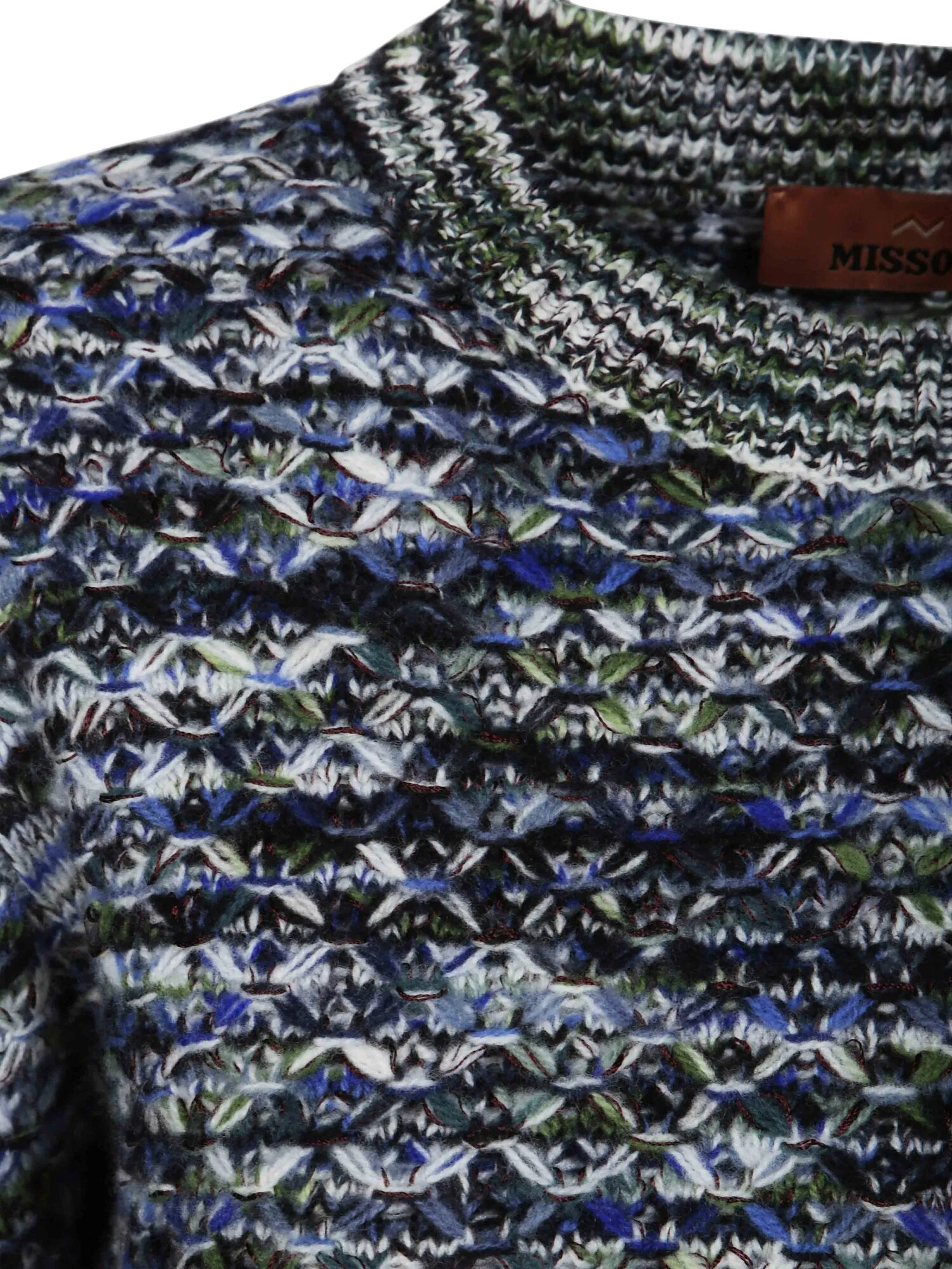 Свитер Missoni Textured sweater, размер 42, , синий — фото 1