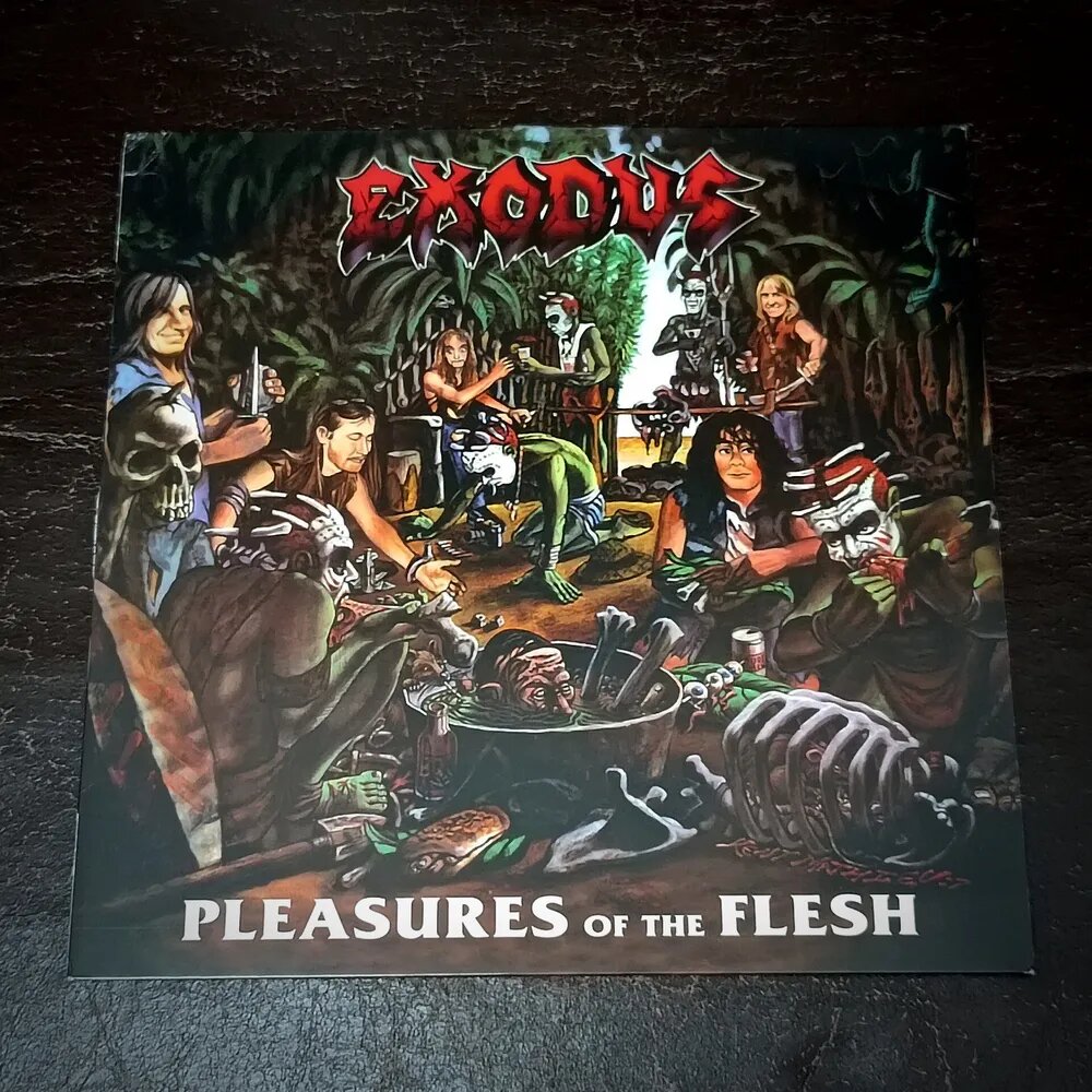 Виниловая пластинка Exodus - Pleasures of the Flesh (Импортное, LP, 12")