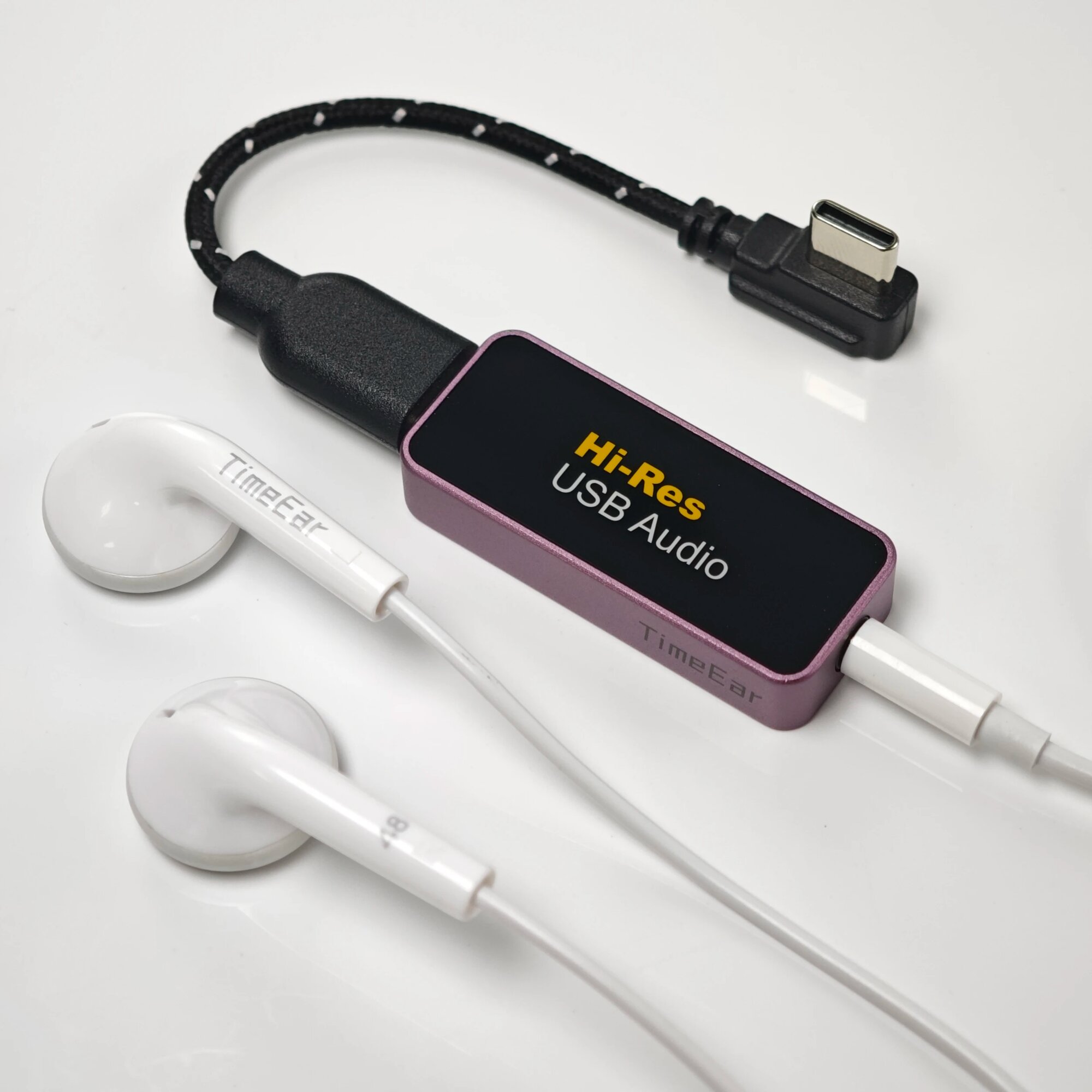 TimeEar TEU-99 Мини DAC AMP для наушников Purple with ZC48