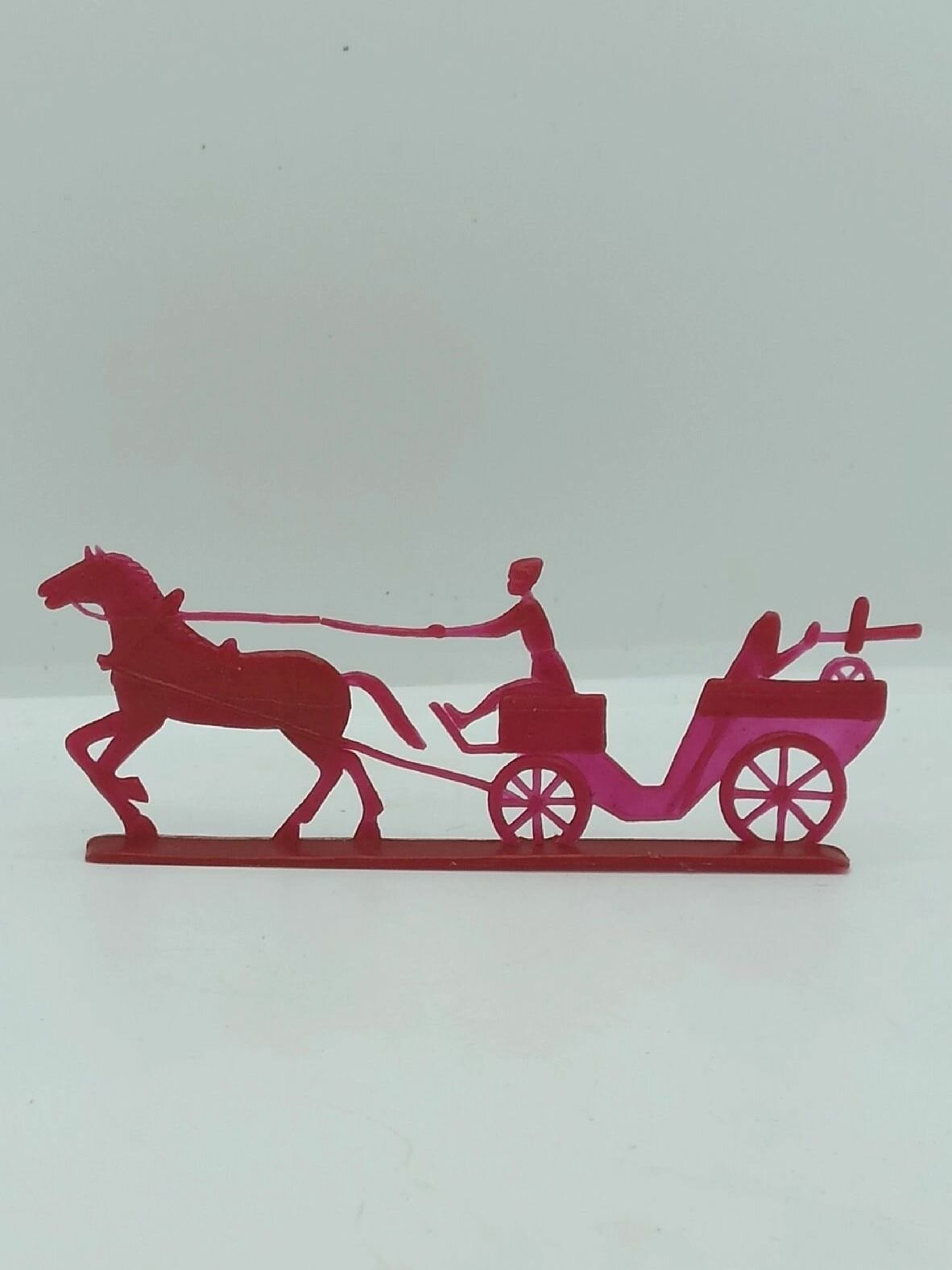 Фигурка винтажная, советская, пластик, высота 4,5см, СССР