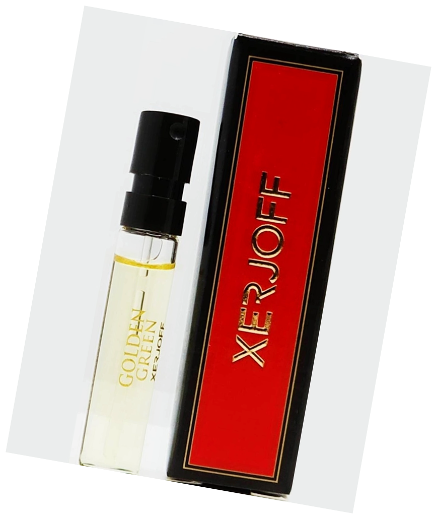 Мужские духи Xerjoff Golden Green 2 мл пробник - Ксерджофф Кофи Брейк Золотой аромат