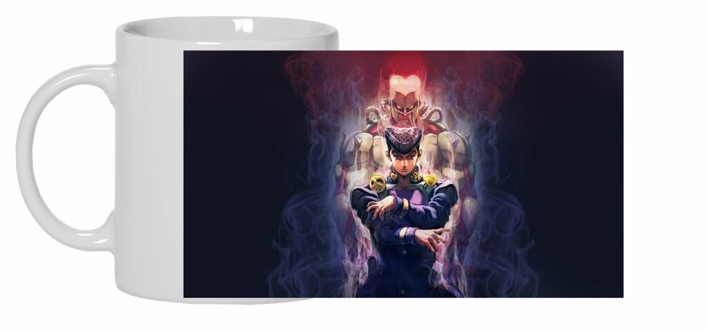 Кружка Невероятные приключения ДжоДжо, JoJo’s Bizarre Adventure №7, Кружка-Хамелеон