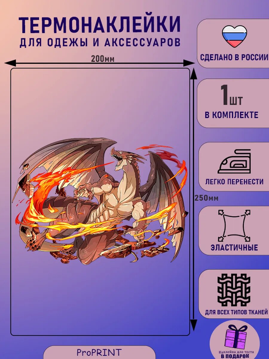 Термонаклейка на одежду