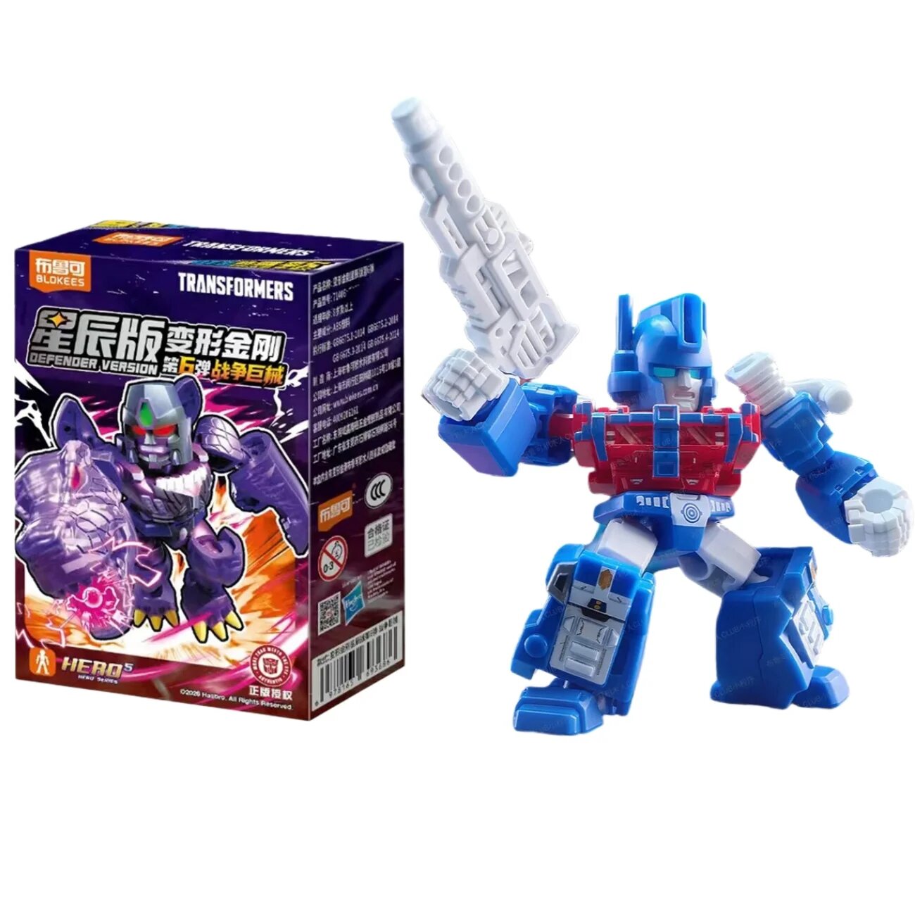 BLOKEES Transformers Star Edition 6 Optimus Primal Cheetor