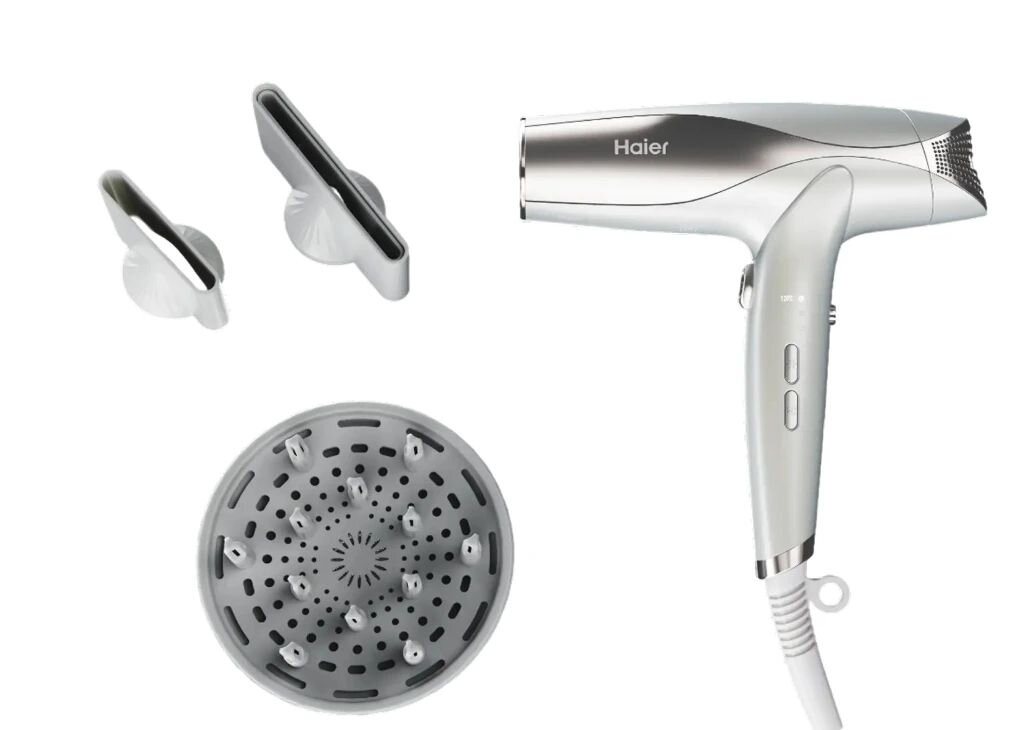 Фен Haier HHD-602, мотор EC, 3 температурных режим