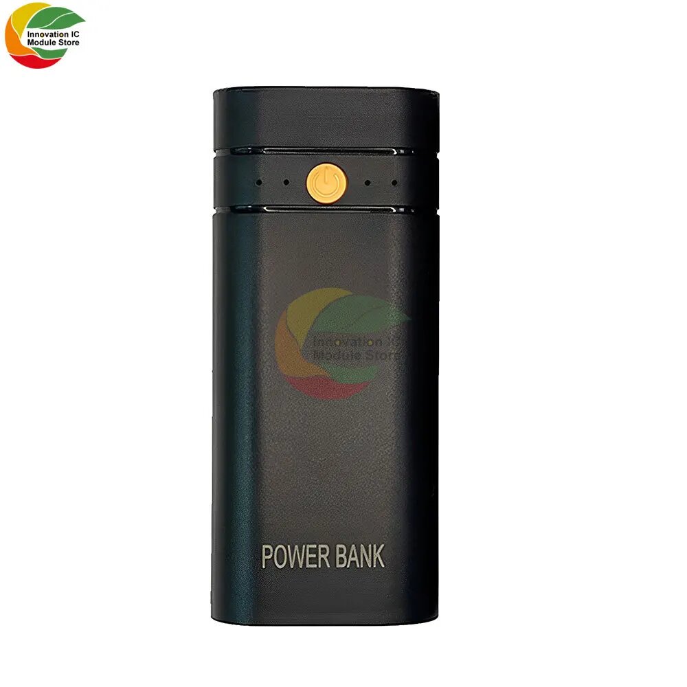 Power Bank, черный, пластиковый корпус DIY