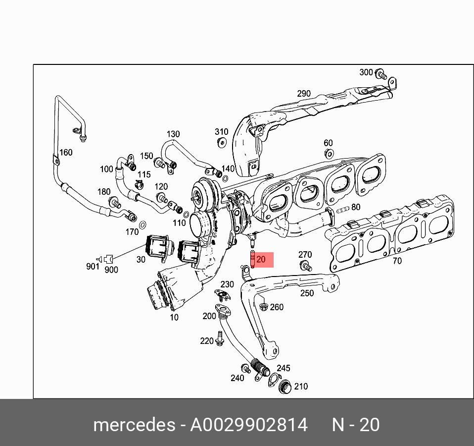 Штифт org (Mercedes 0029902814)
