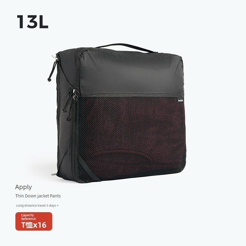 Легкая сумка для одежды UL Travel Organizer 13л, черный цвет