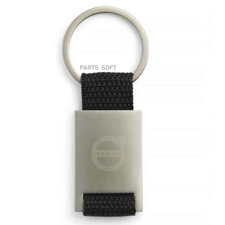 Брелок для ключей SATIN KEY RING BLACK от официального дистрибьютора, VOLVO, артикул 30673627
