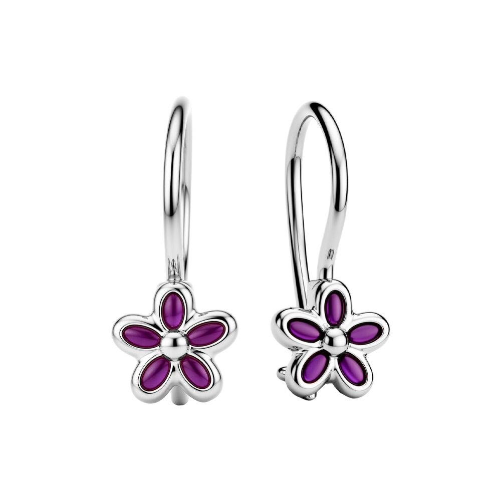 серьги из серебра