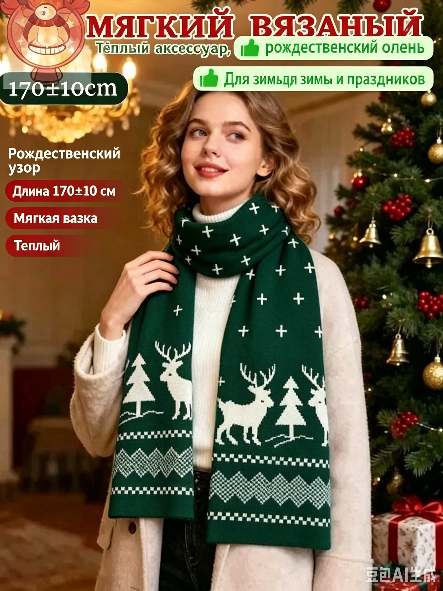 Шарф 1 для женщин