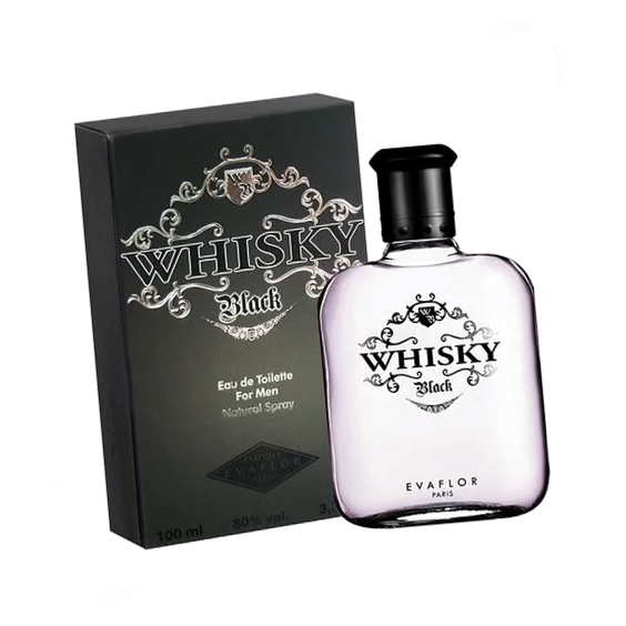 Мужская вода туалетная Evaflor Whisky Black 100 мл - Евафлор Виски Блэк