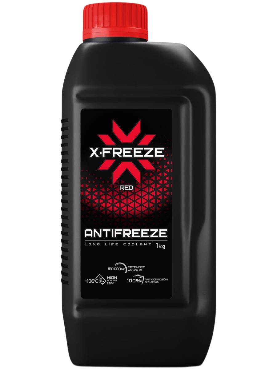 Антифриз X-freeze Red G-11 (-40) красный 1кг