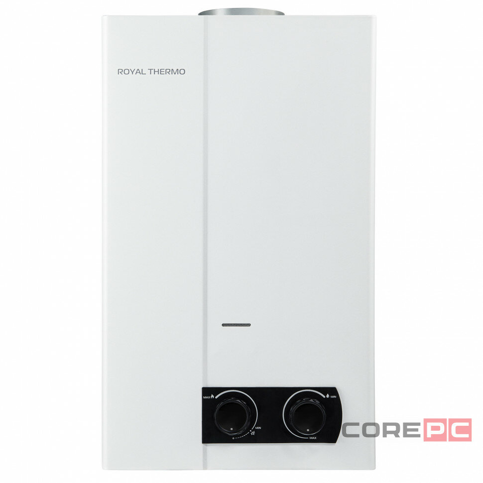 Колонка газовая Royal Thermo GWH 11 Piezo Pro, белый, 19х33х55 см
