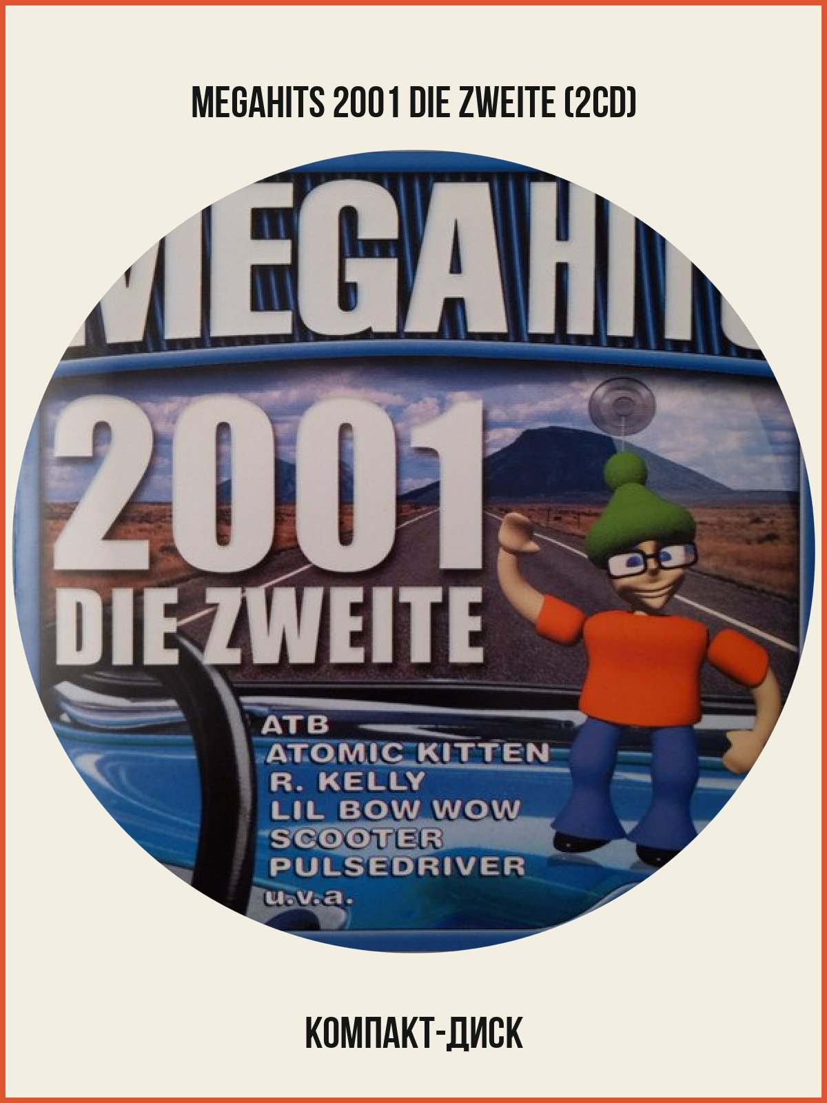 Компакт-диск Warner V/A – Megahits 2001 Die Zweite