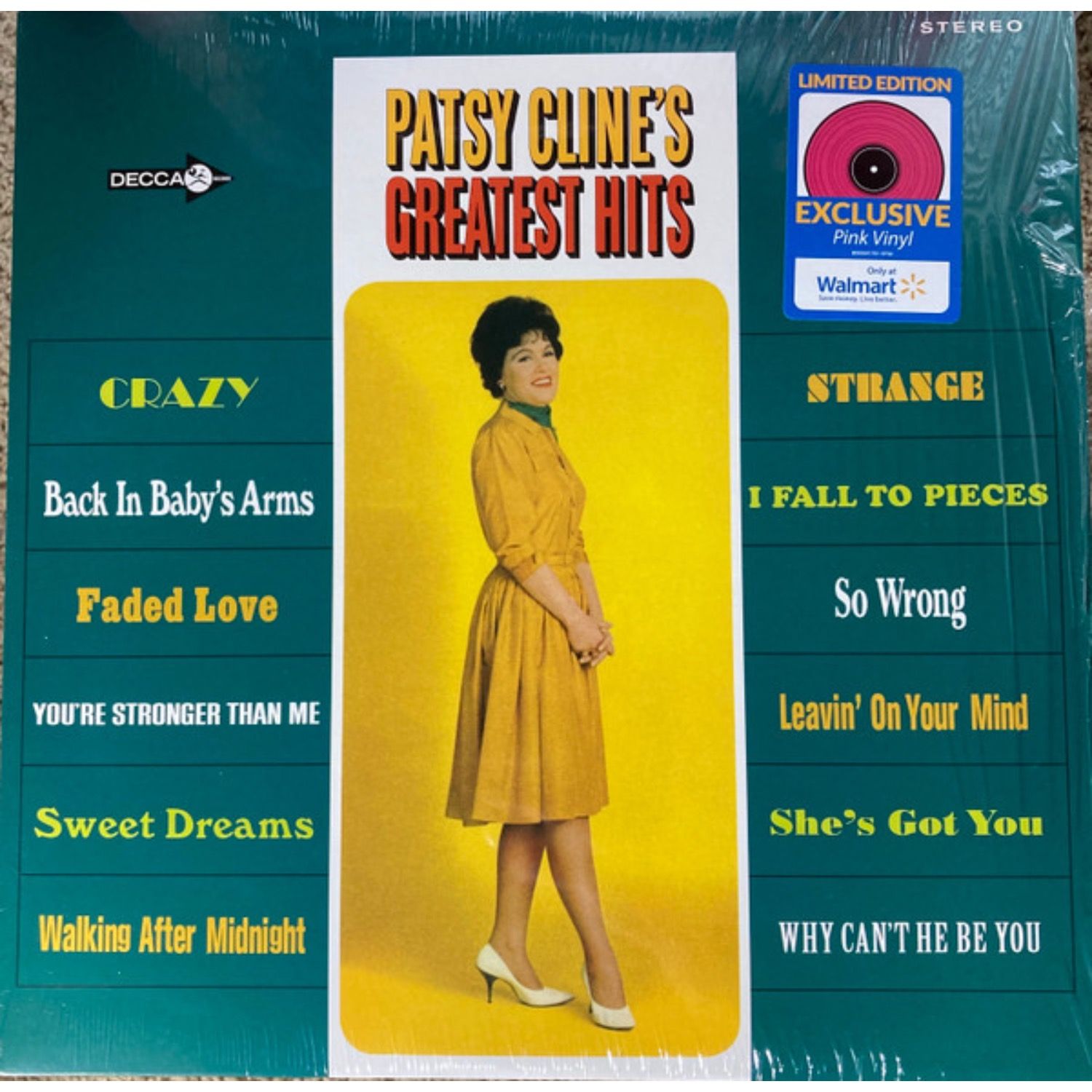 Виниловая пластинка Patsy Cline - Greatest Hits, Vinyl, LP