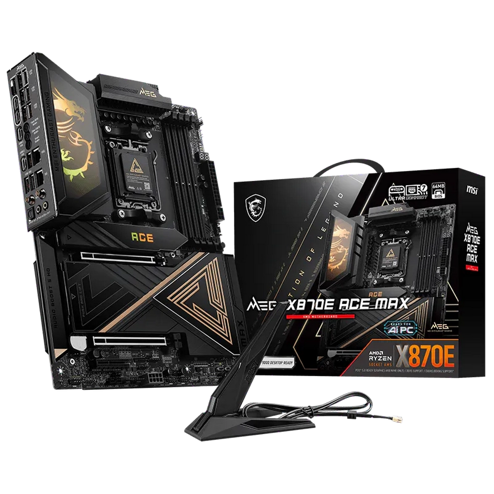 Материнская плата MSI MEG X870E ACE MAX, AM5, AMD X870E, ATX, RTL (MEG X870E ACE MAX)