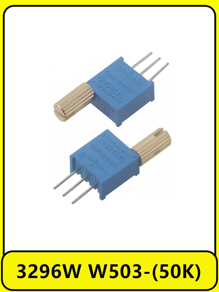 10 шт. 3296W W503-(50K) (Длинная медная ручка) Электронные компоненты.