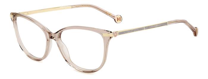 Оправа Carolina Herrera HER 0263 35J, тип оправы ободковая, материал оправы пластик, пол женские, форма оправы овальная