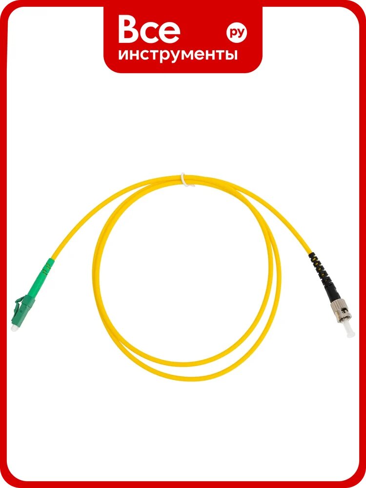 Оптический патч-корд TopLAN симплексный, SM 9/125, 1 м, PC-TOP-652-LC/A-ST/U-1.0