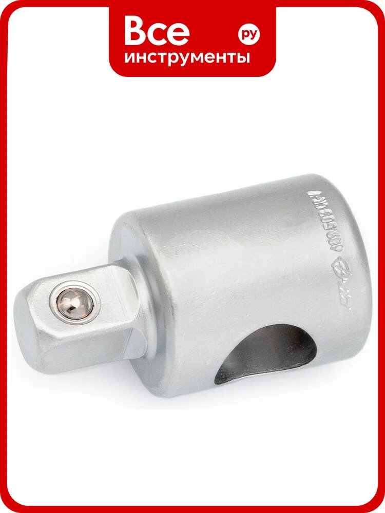 Переходник Дело Техники 1/4"F × 3/8"М с отверстием под вороток 3/8' 609503