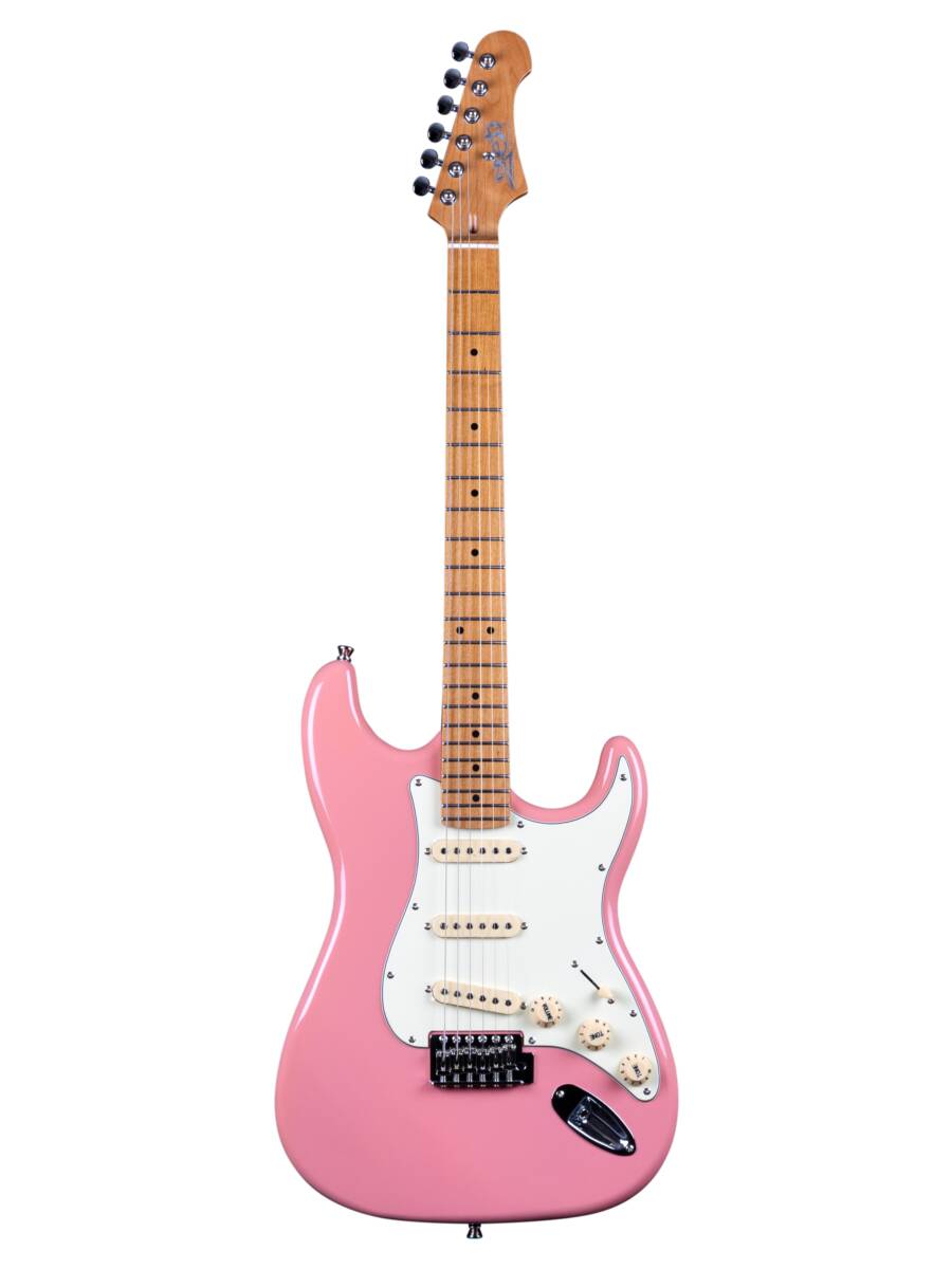 JET JS-300 BGD - электрогитара, Stratocaster, корпус тополь запеченный, 22 лада, SSS, tremolo, цвет Burgundy mist
