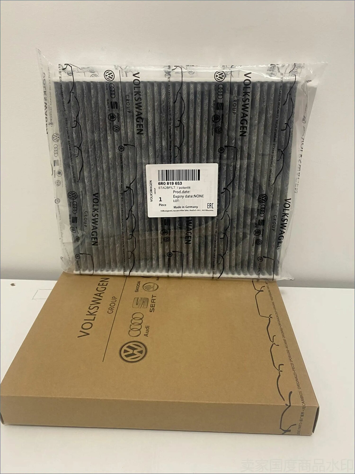 VAG (VW/Audi/Skoda/Seat) Фильтр салонный арт. 6r0819653, Артикул: 5397841658