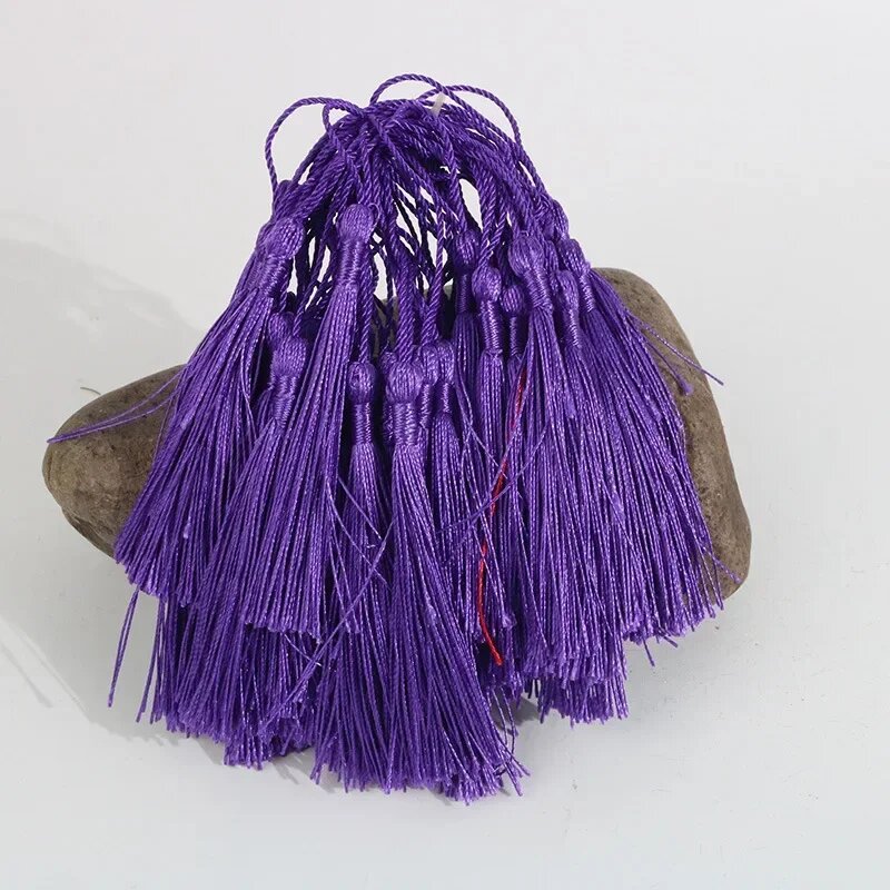 Фиолетовая бахрома с кисточками, 50 шт, 22A purple