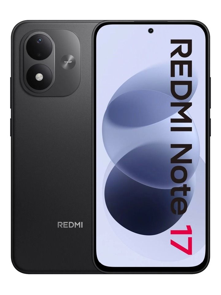 Смартфон Redmi Note 17 4/128Gb, черный / Black / Ростест / /