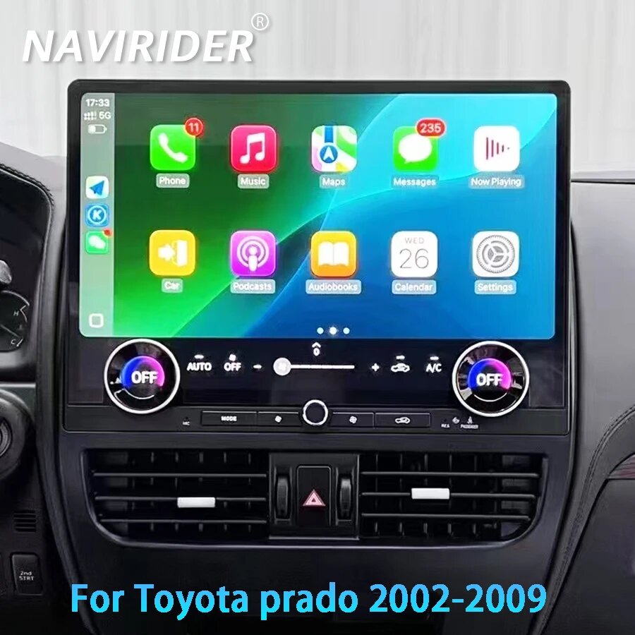 Android-экран 16.8" Lexus GX470/Toyota Prado 120 (2002-2009), 8GB RAM 25