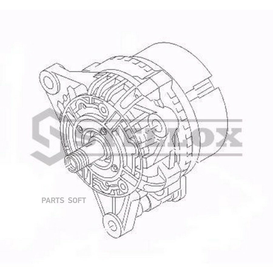 STELLOX 8802312SX 88-02312-SX генератор! 28V 110A разъём 5-pin с регулятором\ Howo T5G с дв. MC11/MC13, Omn MAN