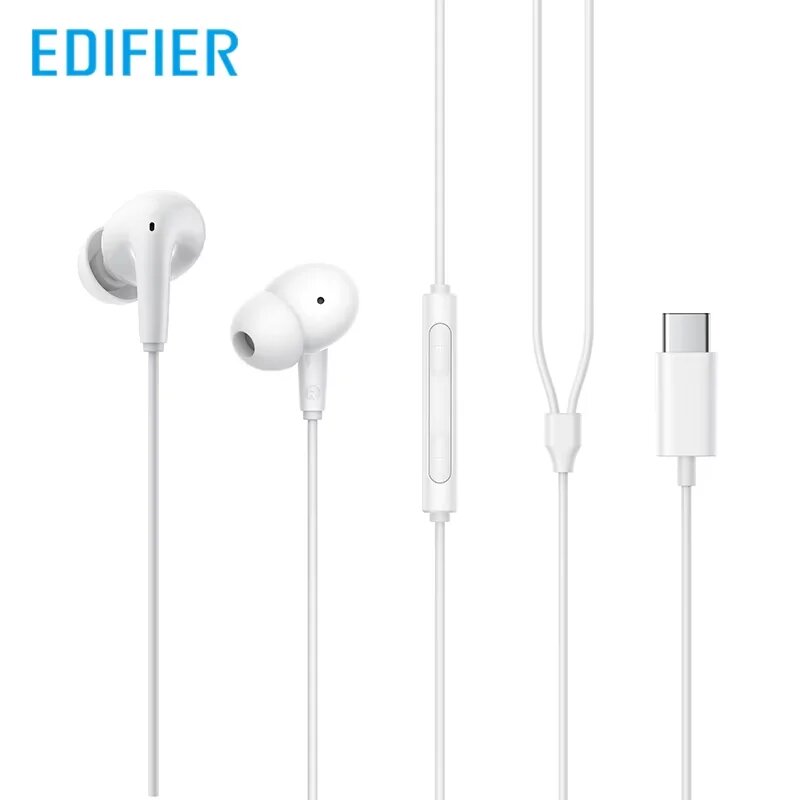 Edifier P230 Белые Проводные USB-C Наушники