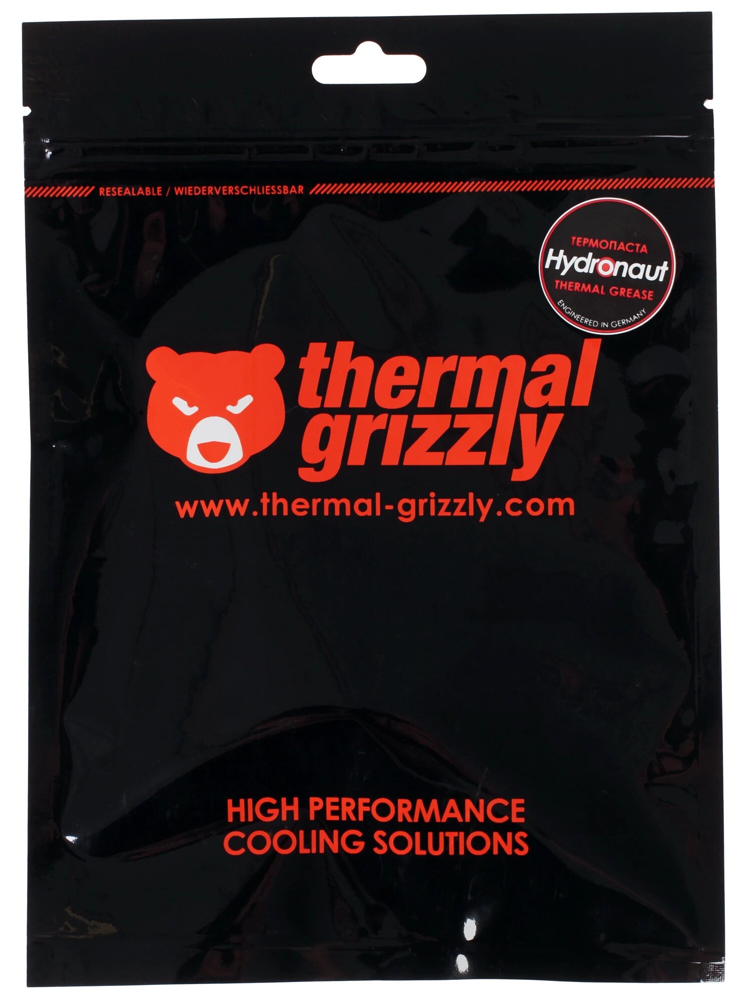 Термопаста Thermal Grizzly Hydronaut [TG-H-001-RS], шприц, 1 г, 11.8 Вт/мК
