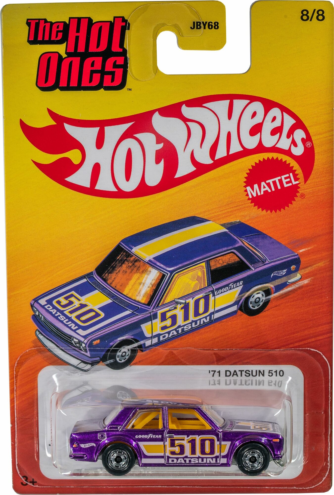 Машинка Hot Wheels 71 Datsun 510
