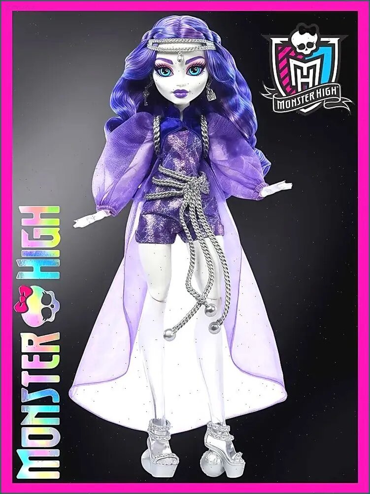 Кукла Monster High Spectra Vondergeist поколение 3, 2024, 28 см
