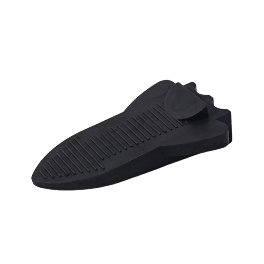 Силиконовый дверной упор-клин Black