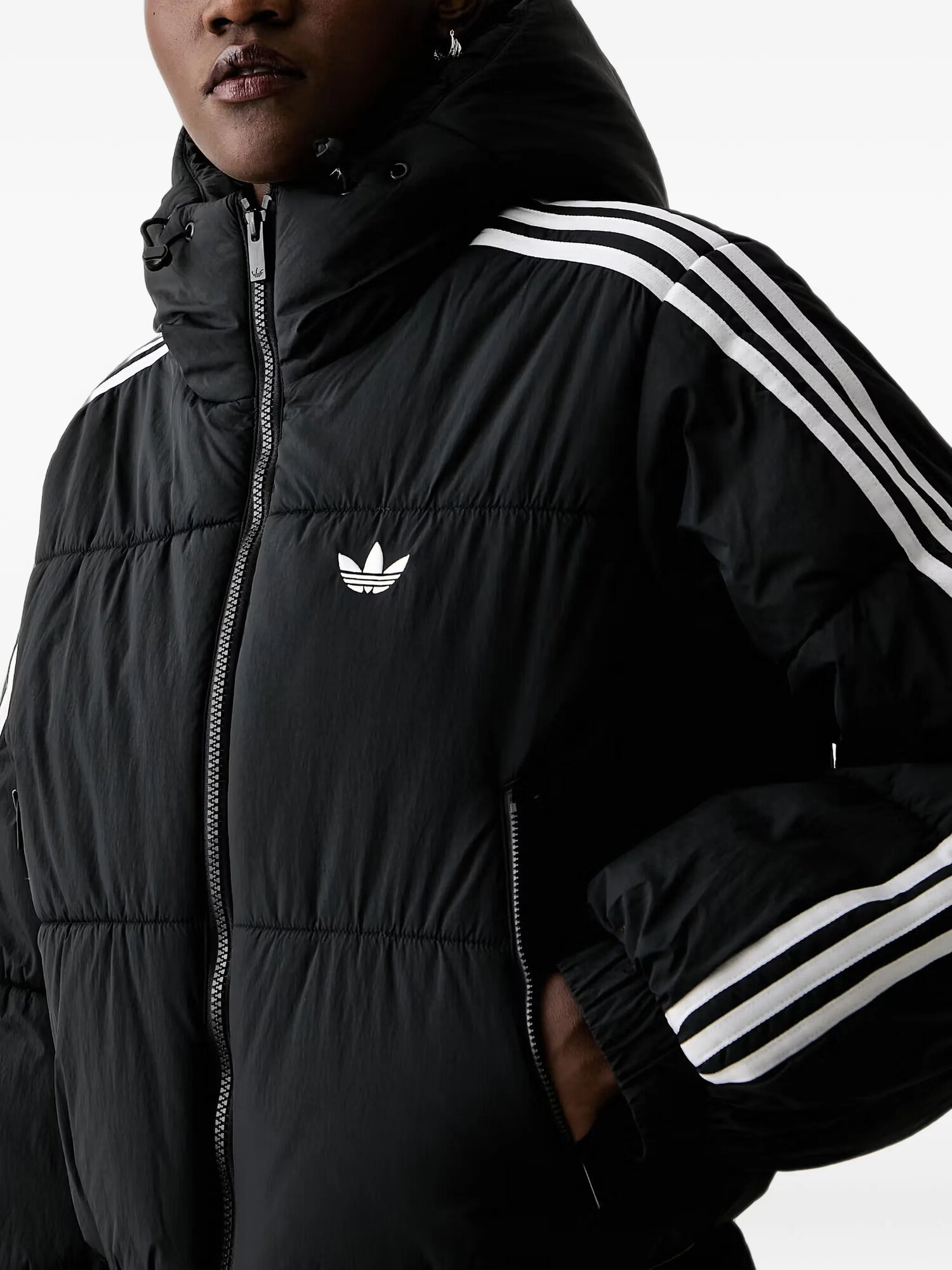 Куртка adidas Adilenium padded jacket, размер 12 UK, черный — фото 1