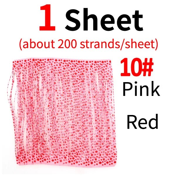 Bimoo Силиконовая юбка-осьминог для ловли щуки 1 sheet Color 10