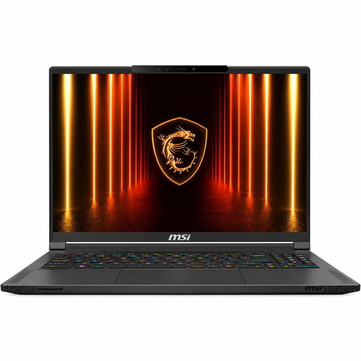 Ноутбук игровой MSI Stealth 16 AI A2HWGG-085XRU, 16" OLED 2560x1600 240 Гц, Intel Core Ultra 7 255H, 32ГБ DDR5, 1 ТБ SSD, GeForce RTX 5070 8 ГБ, без ОС, чёрный (русские буквы на клавиатуре есть)