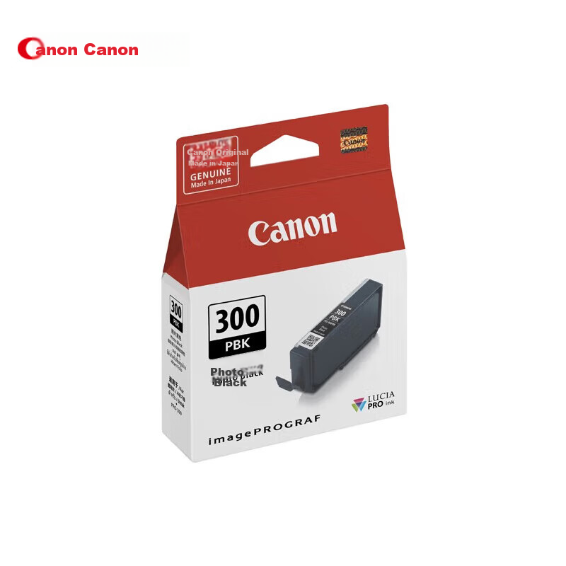 Чернильная кассета Canon PFI-300 PBK Photo Black для принтера PRO-300 Цвет：Фото черный