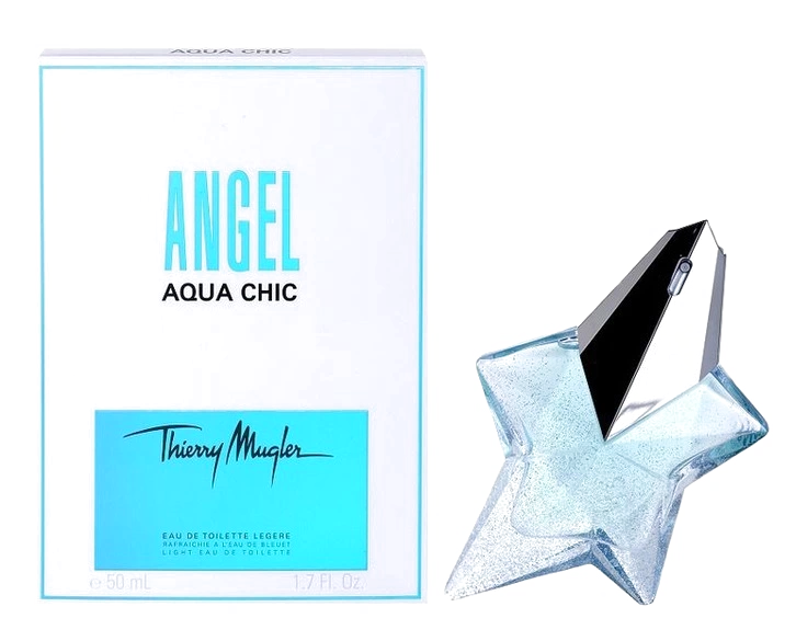 Thierry Mugler Angel Aqua Chic 50 мл туалетная вода для женщин - Тьерри Мюглер Ангел Аква Шик 2012
