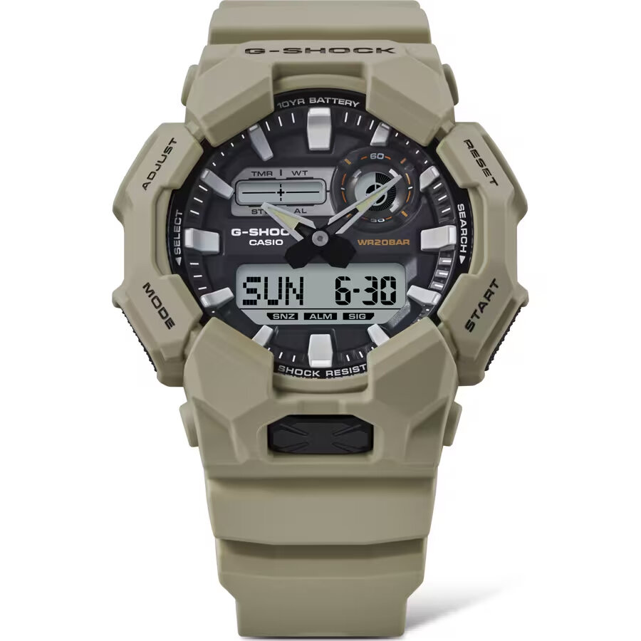 Наручные часы CASIO, хаки — фото 1